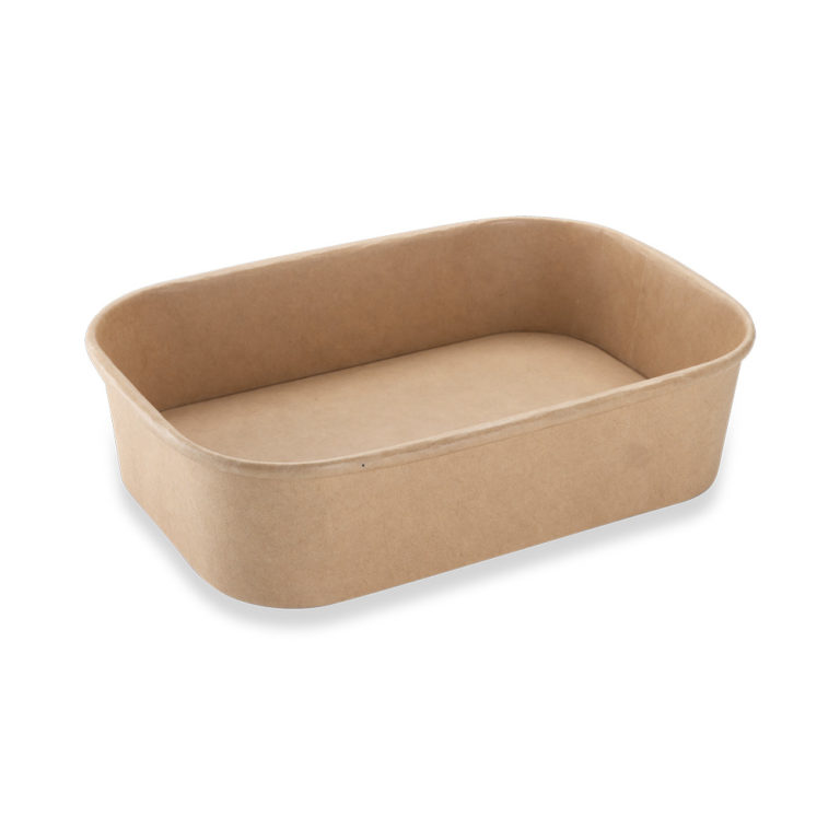 Kraft Rectangular Chilled Food Container, 750ml - Westpak