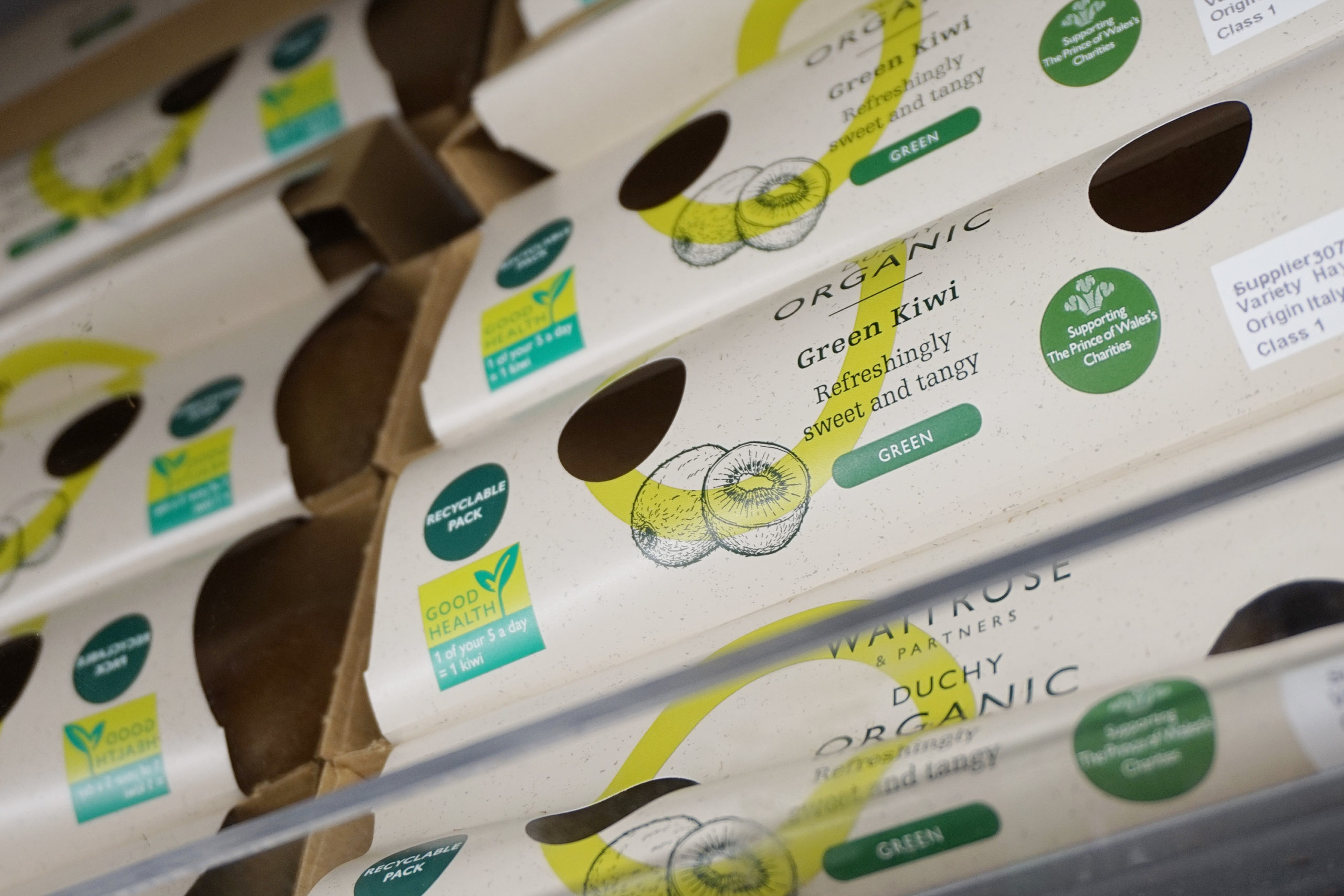 Westpak's sustainable packaging shown across Waitrose & Partners Duchy ...
